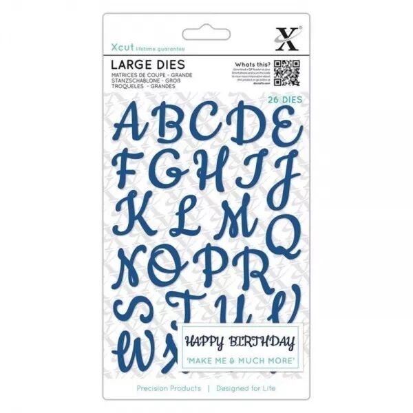 Boutique scrapbooking - Die BigShot docrafts die big shot alphabet