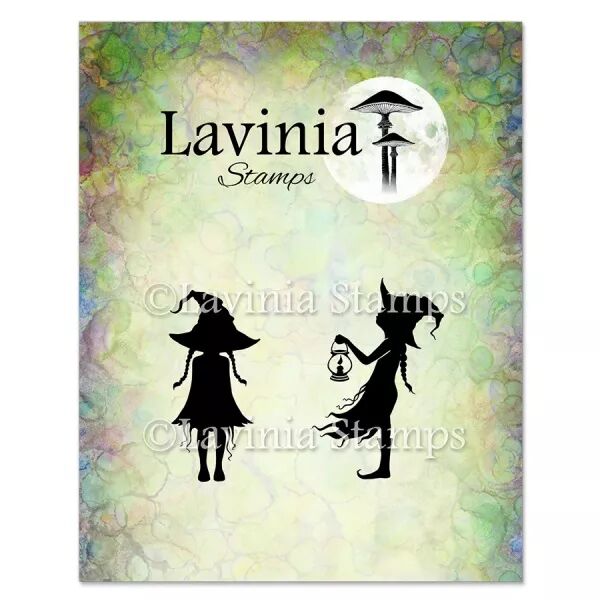Lavinia-Pochoirs/masks x2 - Sticker Stencils - Moon Jar-Tampon